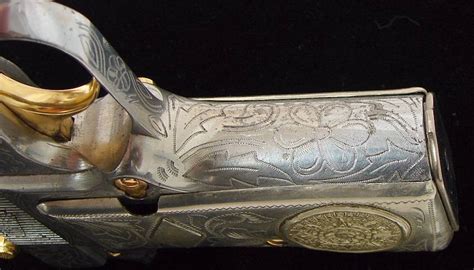 Fn High Power 9mm Para Caliber Pistol Custom Engraved Early Model With