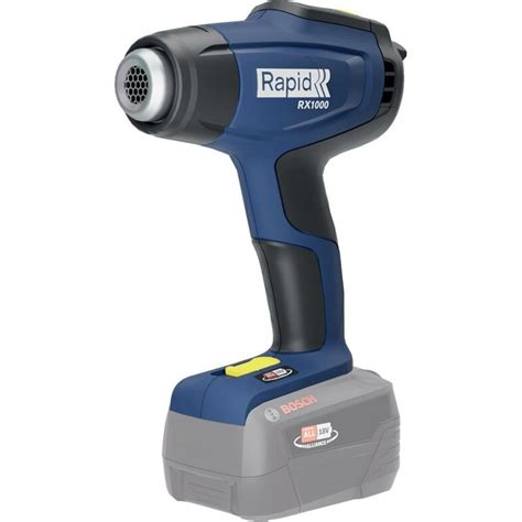 Термопистолет с горещ въздух, Bosch, Батерия 4 Ah, 18 V, Син/Черен ...