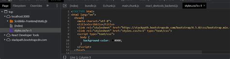 css file refuses to link instead refers back to html stack overflow