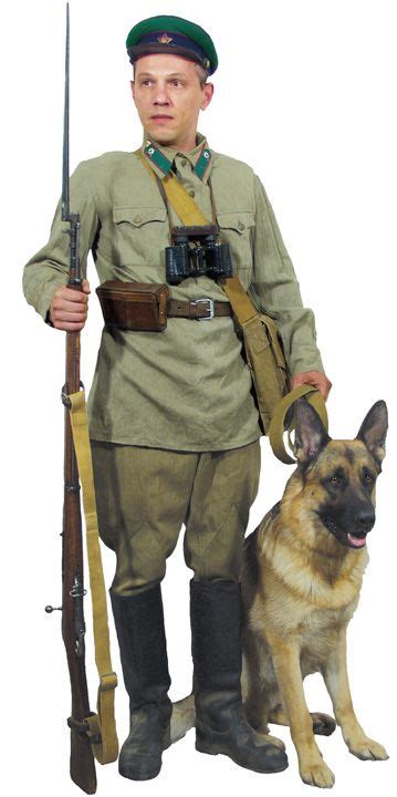 1935 1943 Soviet Nkvd Border Guards Summer Field Uniform