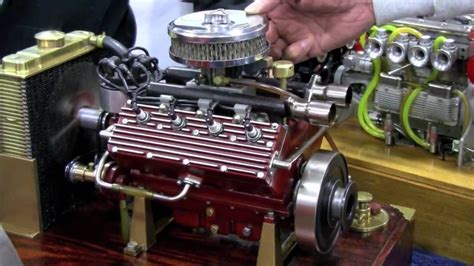 Working Mini V8 Engine Model Kit