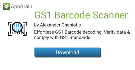 Gs1 Barcode Scanner For Android Free App Download