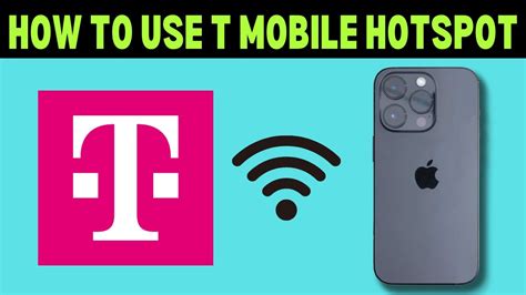 How To Use T Mobile Hotspot On Iphone Youtube