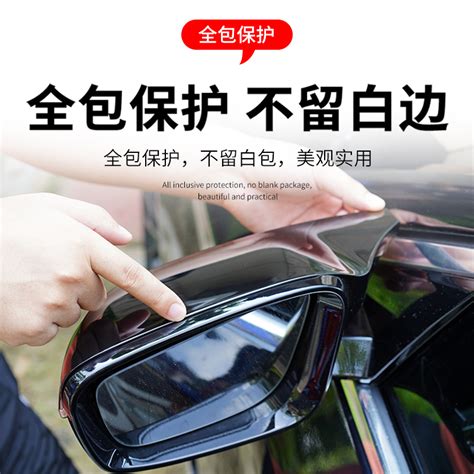 05 12款宝马老3系后视镜改装牛角倒车镜320 316 318 E90碳纤纹改 虎窝淘