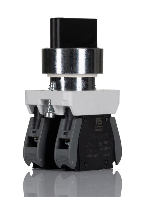 RS PRO Short Lever Selector Switch NO Mm Cutout Diameter Positions RS