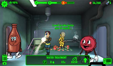 Fallout Shelter What Do Bottle And Cappy Do Arqade