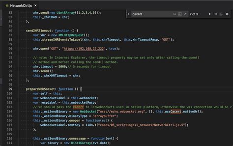 WebSocket Cannot Establish Secure Connection Issue Cocos Engine Native GitHub