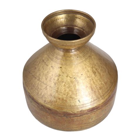 Indian Water Pot Matka In Antique Finish