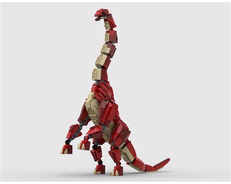 Lego Moc Brachiosaurus By Karatekarnt Rebrickable Build With Lego