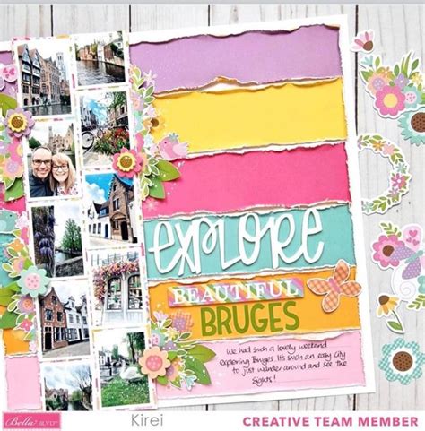 Pin By Donna Nowak Meyer On Scrappage In 2024 Multi Photo Scrapbook