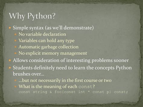 Python For Parallelism In Introductory Computer Science Education Ppt