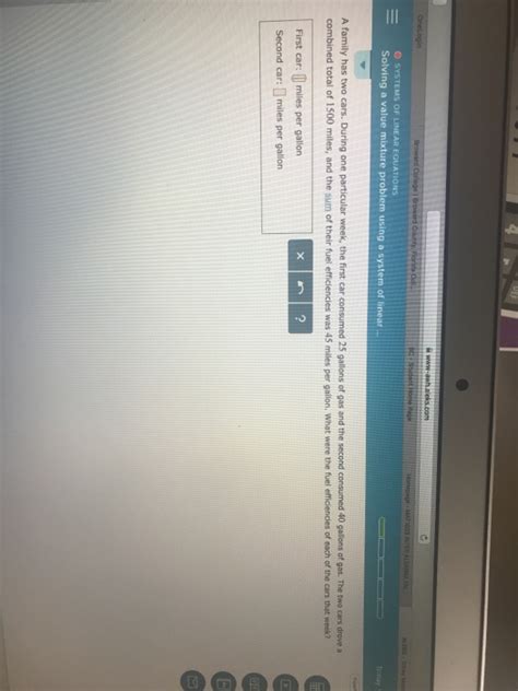 Solved Solving A Value Mixture Problem Using A System Of Chegg