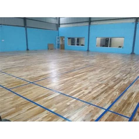 Indoor Teak Wood Badminton Court Flooring At 270 00 INR In Jaipur