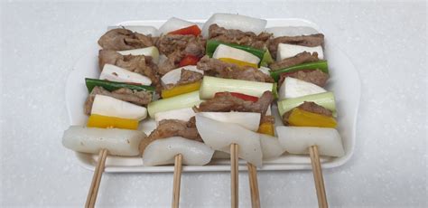캠핑요리로 최고인 꼬치구이