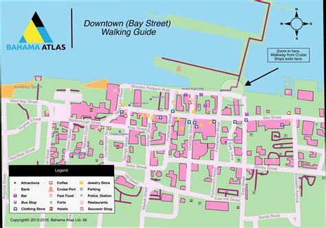 Bahama Atlas Walking Guide Downtown Bay Street