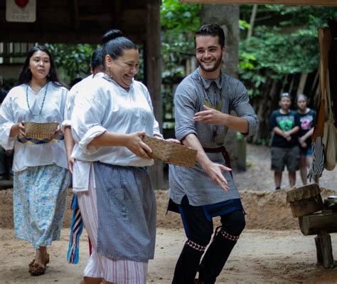 Oconaluftee Indian Village Visit Cherokee Nc