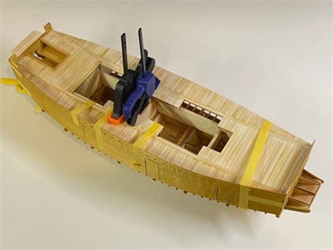 Building Woody Joes Atakebune Kit Part 7 Wasen Mokei 和船模型