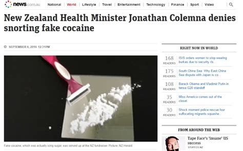 Mock Shock Over Fake Coke Joke Rnz