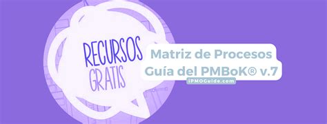 Matriz De Procesos Guía Del Pmbok® V7 Ipmoguide