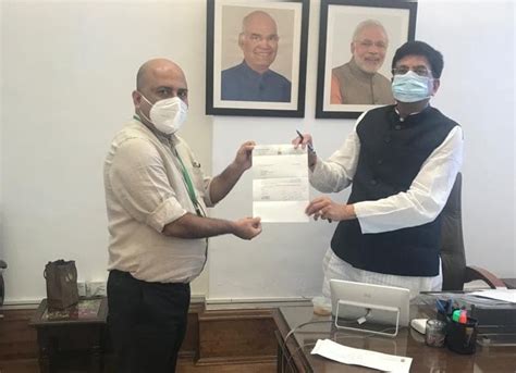 Mp Silchar Dr Rajdeep Roy Meets Piyush Goyal Urges To Start Silchar
