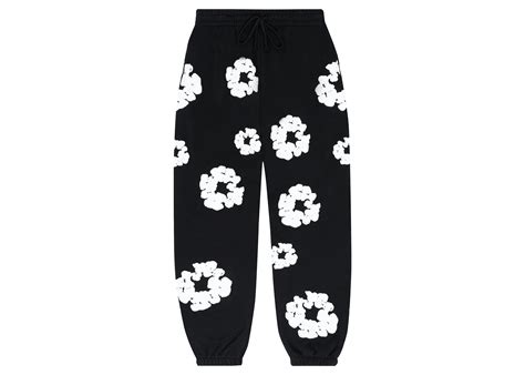 Buy Denim Tears The Cotton Wreath Sweatpants Black Sasom