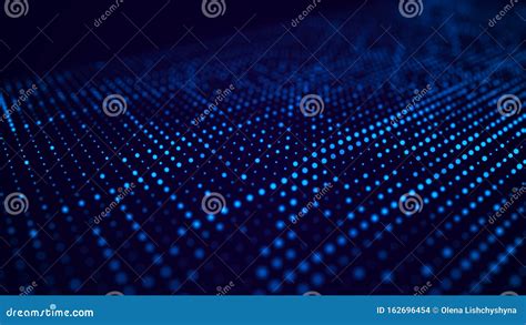 abstract digital background big data code matrix 3d rendering stock