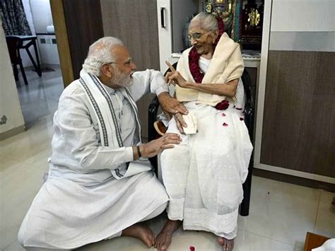 Narendra Modis Mother Heeraben Passed Away