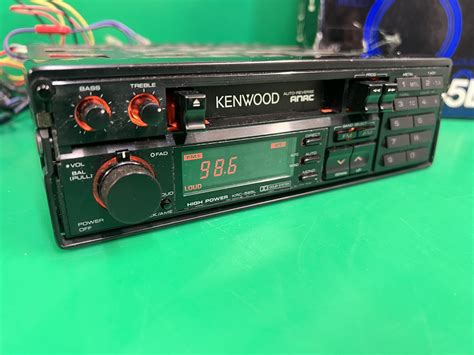 Kenwood Krc 565l Old Pull Out Car Radio Cassette Player Jt Audio