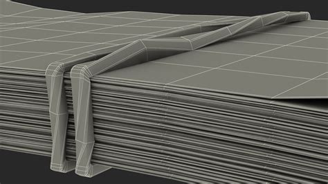 Stack Of South Korean Won D Model Ds Blend C D Fbx