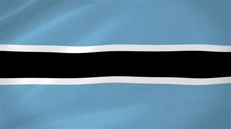 Botswana Waving Flag Realistic Animation Video 33257288 Stock Video At