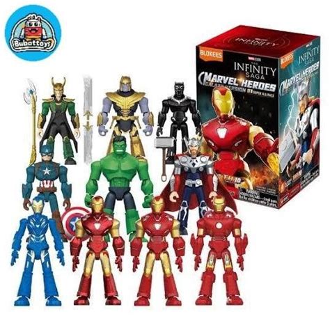 Jual Blokees Marvel Heroes Marvel Avengers Action Figure Original