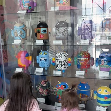 Google Android Figurine Display Case In Chicago