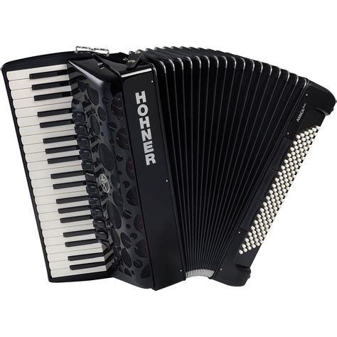 Hohner Amica Forte IV 120 Black « Tasten-Akkordeon
