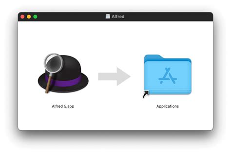 Installing Alfred Alfred Help And Support