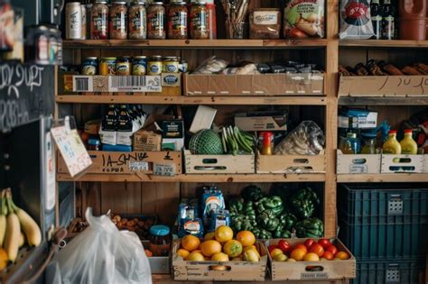 A Table With Groceries Ar 32 Style Raw V 6 Job ID 0ee2af00ca684e0f9d103062883a725c Premium AI