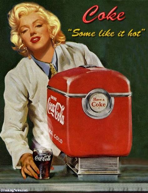 Marilyn Monroe Cocacola Ad Anuncios Vintage Anuncios Antiguos