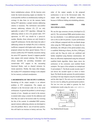 Iaetsd pipelined parallel fft architecture through folding transformation | PDF