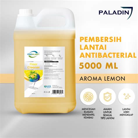 Jual Pembersih Lantai Antibacterial FLOOR CLEANER PROKLEEN L Lemon PaDi UMKM