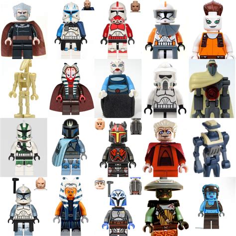 All Lego Star Wars Minifigures