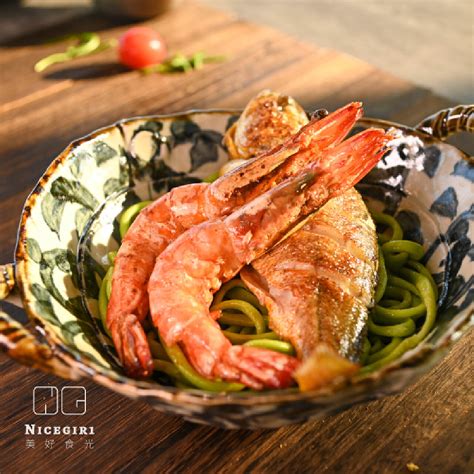 海鲜面大虾面黄鱼面鲍鱼面海参面nicegir1 站酷zcool