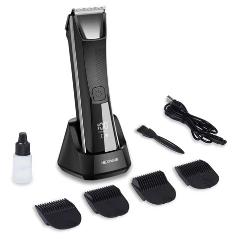 NEXPURE IPX5 Waterproof Bikini Trimmer Groin Ball Shaver And Pubic Hair Trimmer
