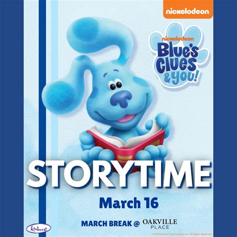 Blues Clues Storytime And Meet And Greet Visit Oakville