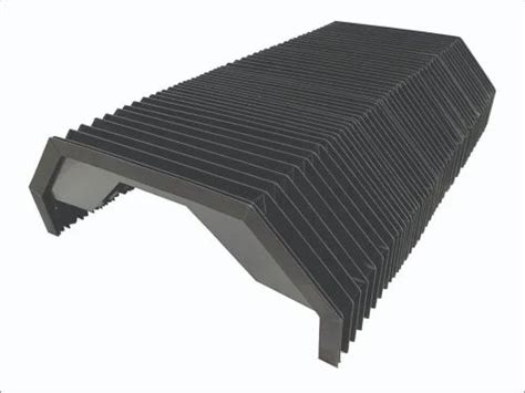Black Rubber Metal Cnc Machine Bellows Machine Gaurd Rubber Or