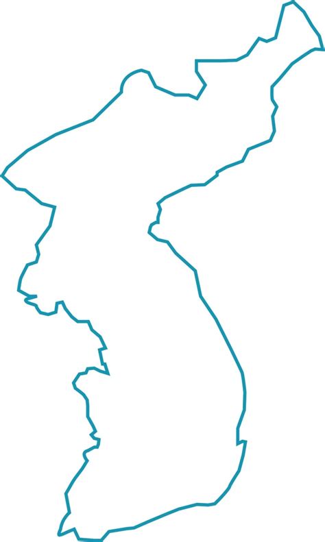 대한민국 지도 한국 지도 지도 도안 우리나라 지도 네이버 블로그