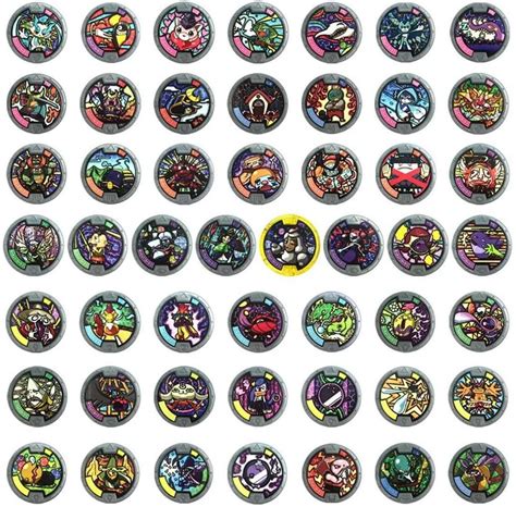 6 Blind Bags Yo Kai Watch Series 3 Medals 18 Random Medals By Yokai