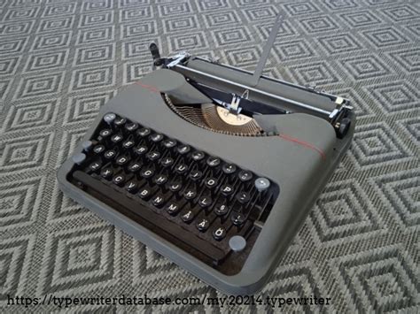 1953 Hermes Rocket On The Typewriter Database