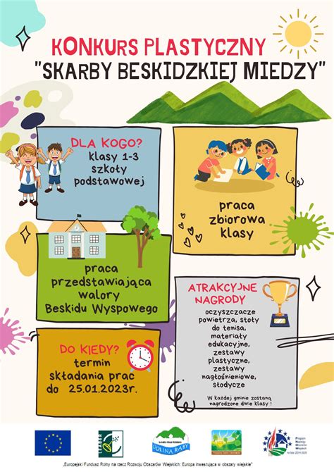 KONKURS PLASTYCZNY DLA KLAS SZKÓŁ PODSTAWOWYCH Limanowa in