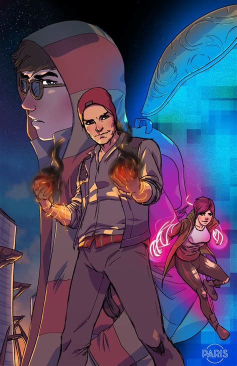 Fah Delsin Rowe By Parisalleyne On Deviantart Infamous Second Son