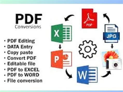 pdf file conversion to any other editable file format upwork