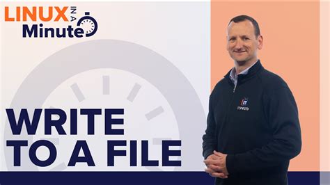 How To Write To A File In Linux Linux In A Minute Youtube